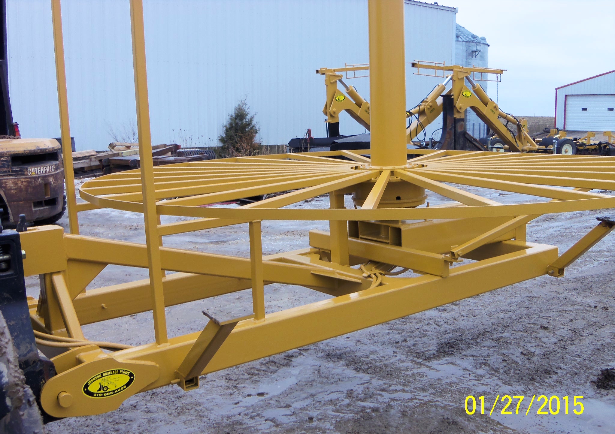3- Point Tile Cart - NEW | Johnson Drainage Plows