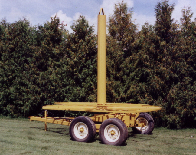 Pull Type Tile Cart | Johnson Drainage Plows